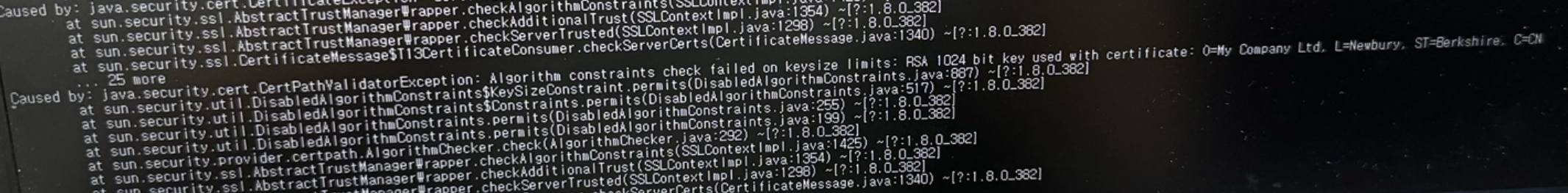 CUBRID | Q&A - ssl 인증서 오류