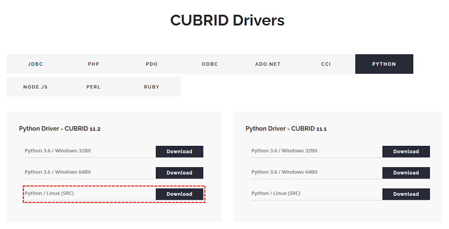 CUBRID | Q&A - Python3.1x 버전에서 CUBRID-Python wheel 패키지 드라이버 빌드하기